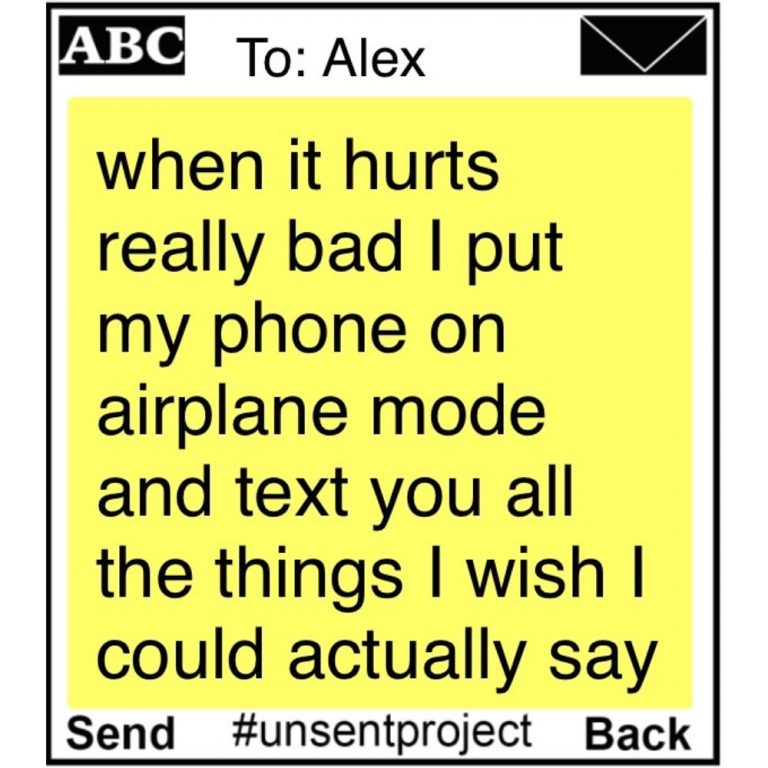 How To Send An Unsent Message To Alex (unsent messages to alex ...
